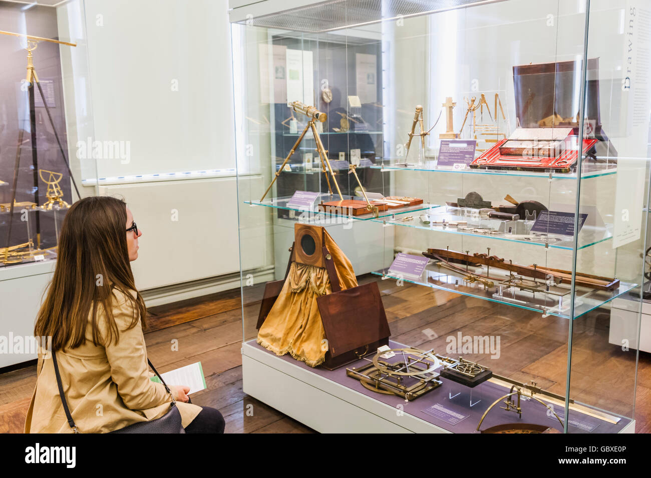 England, Oxfordshire, Oxford, Museum of the History of Science, Display ...