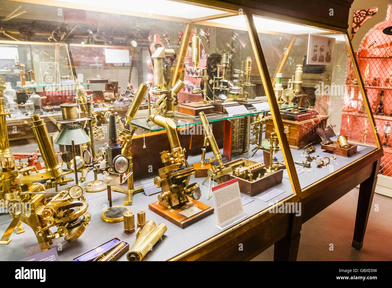 Microscope museum hi-res stock photography and images - Alamy