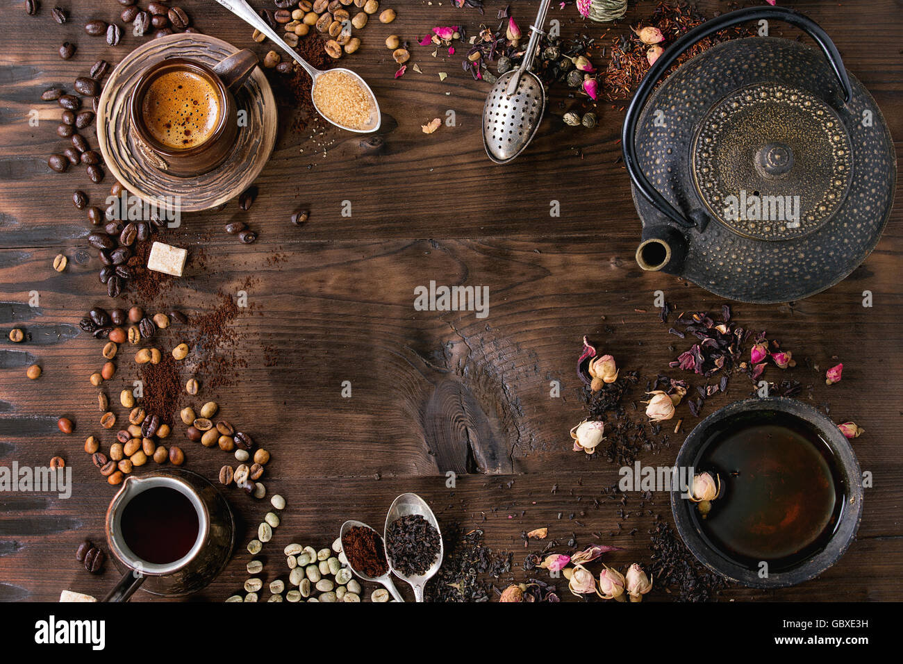 Coffee vs tea hi-res stock photography and images - Alamy