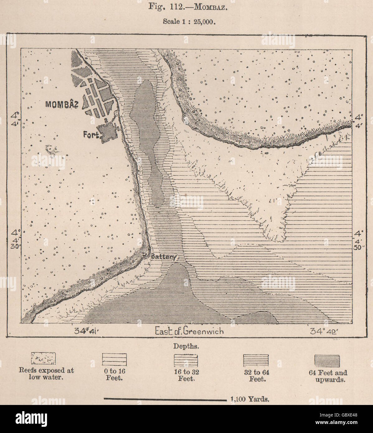 Map of mombasa hi-res stock photography and images - Alamy
