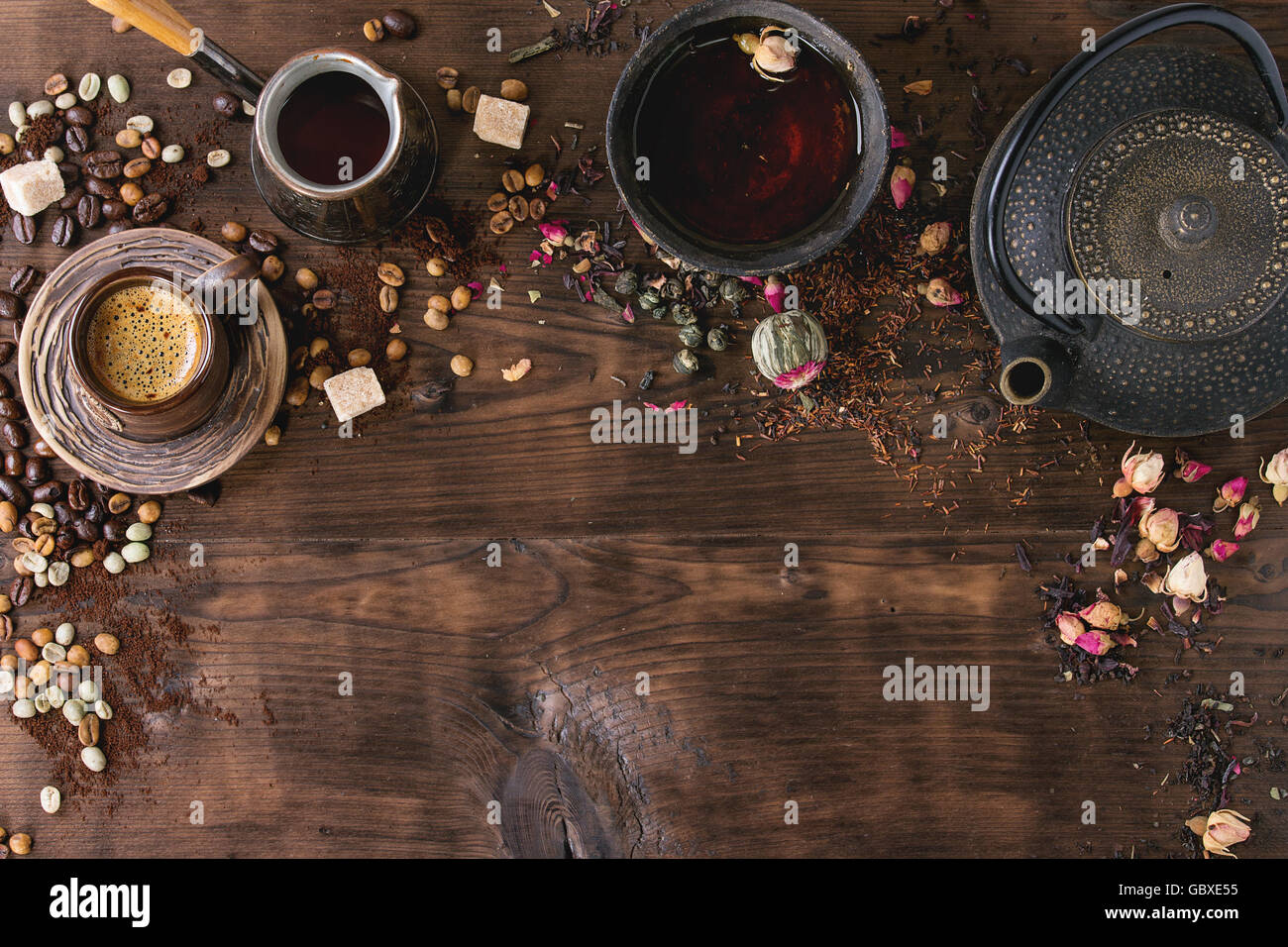 Coffee vs tea hi-res stock photography and images - Alamy
