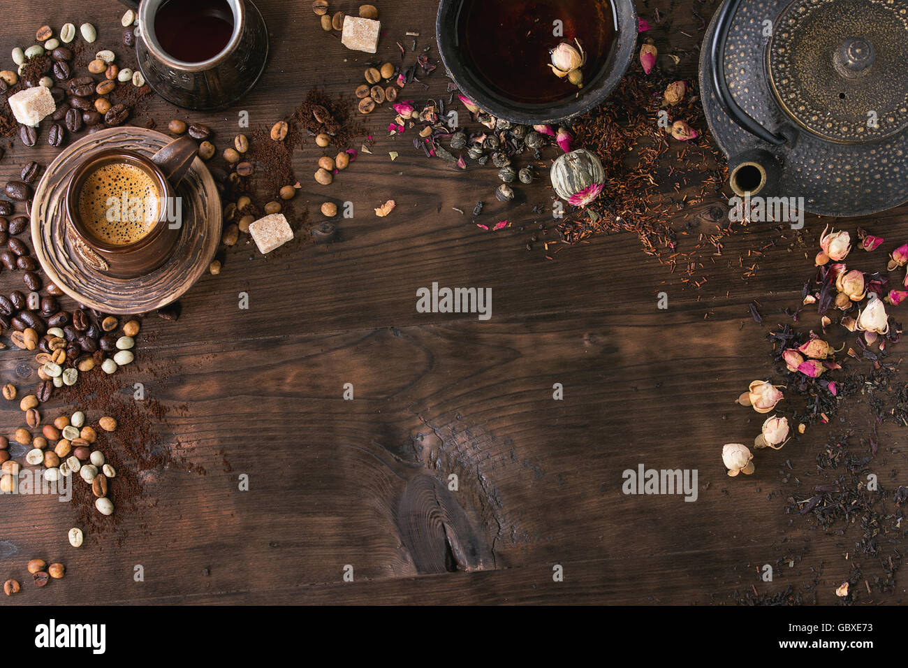 Coffee vs tea hi-res stock photography and images - Alamy