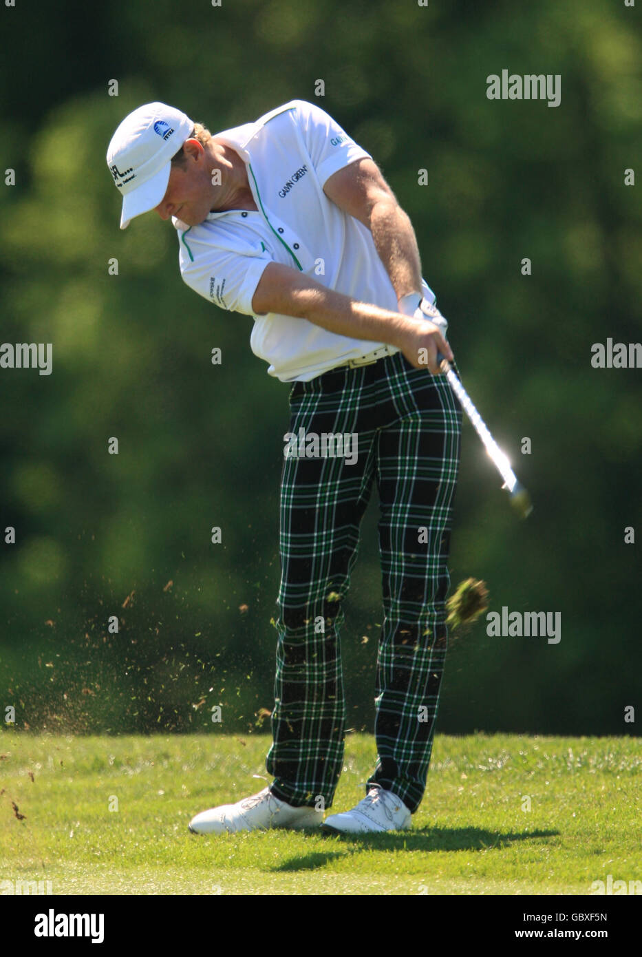 Wales' Jamie Donaldson in action at the European Open Stock Photo - Alamy