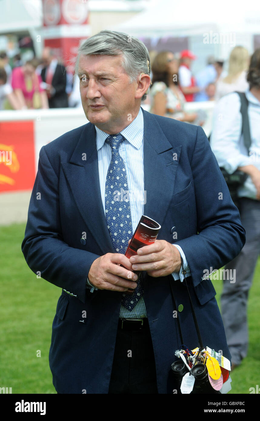 Trainer Tommy Stack at Curragh Racecourse. during the Audi Pretty Polly ...