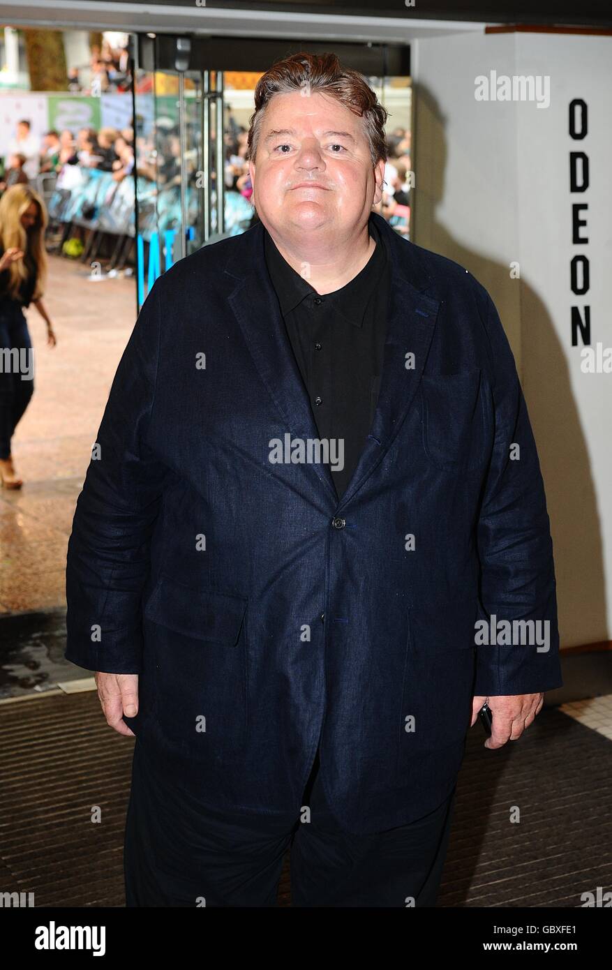 Robbie Coltrane arriving for the world premiere of Harry Potter and the ...