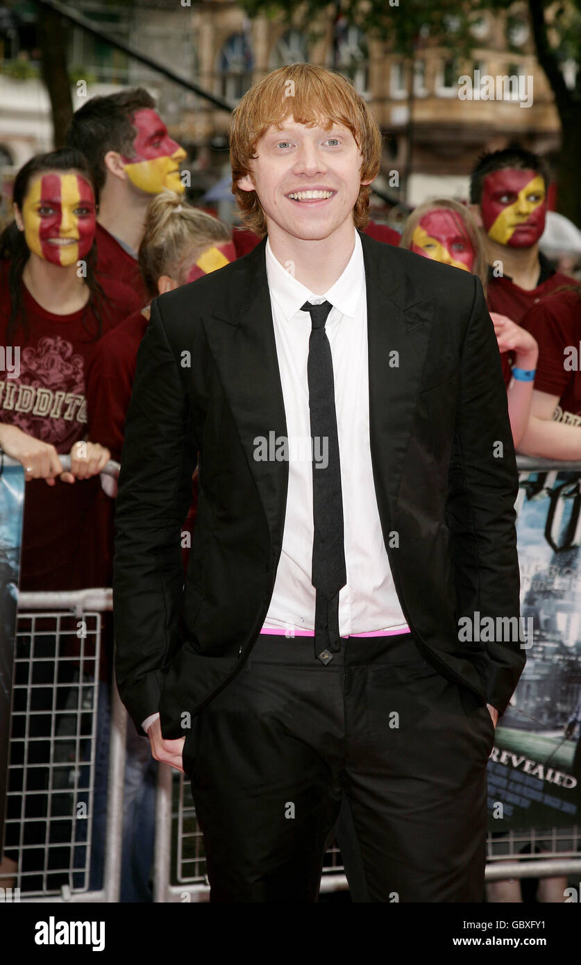 Rupert Grint arriving for the world premiere of Harry Potter and the ...