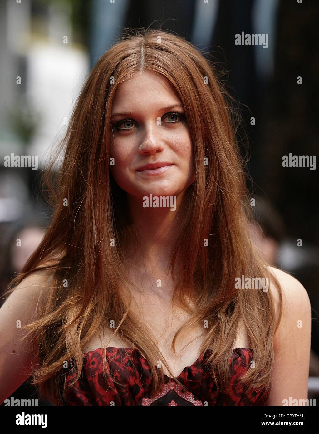 Bonnie Wright arriving for the world premiere of Harry Potter and the ...