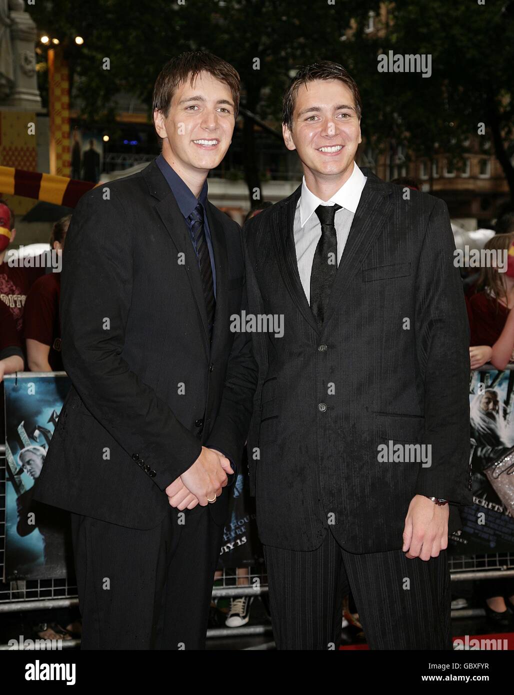 James And Oliver Phelps 2001