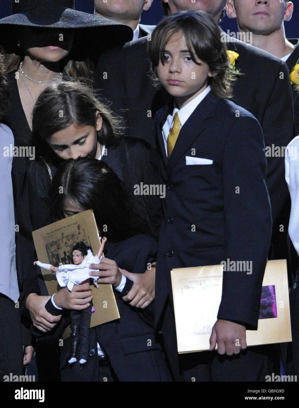 Michael Jackson Memorial Service Stock Photo - Alamy