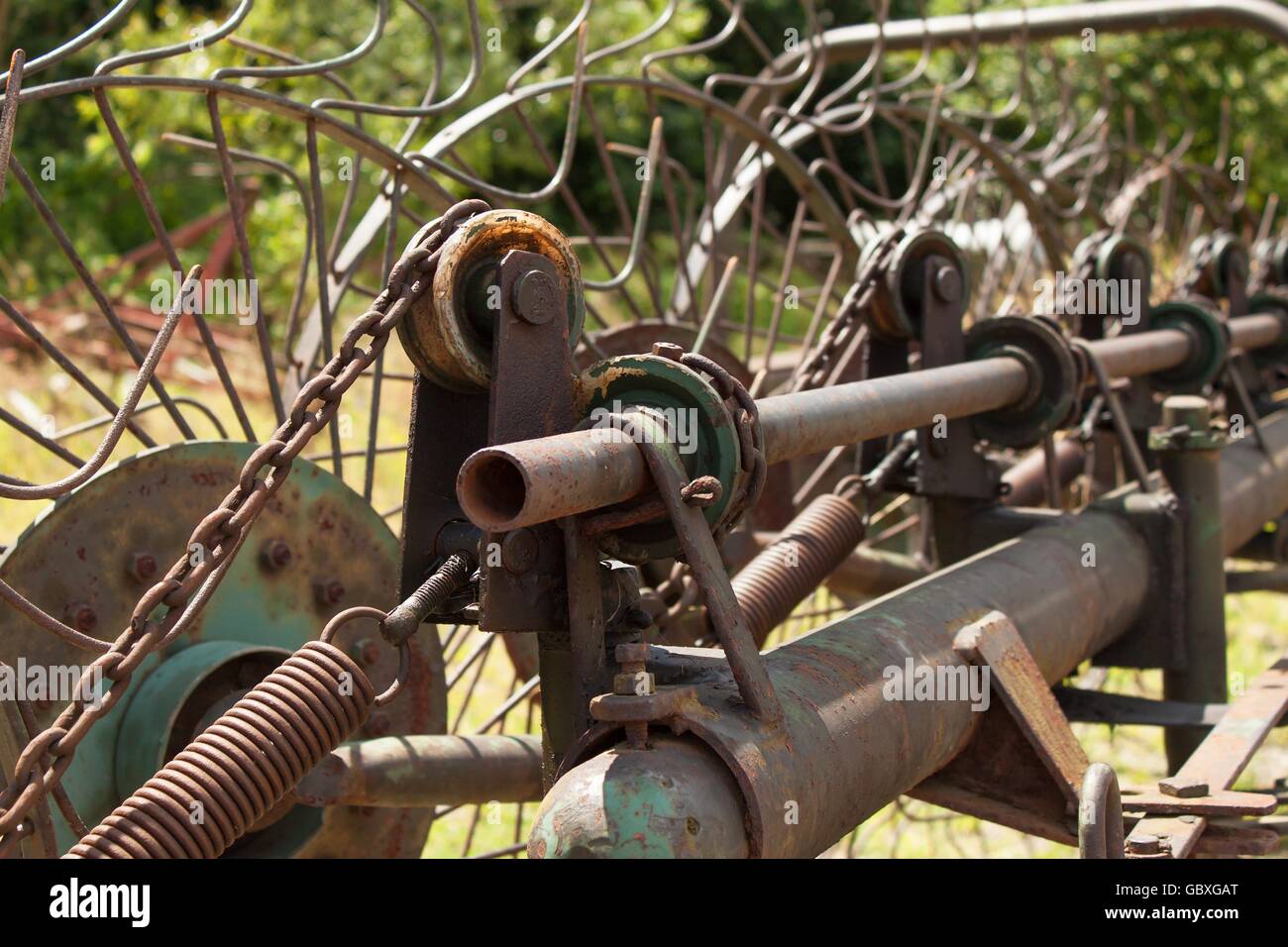 Hay turner hi-res stock photography and images - Alamy