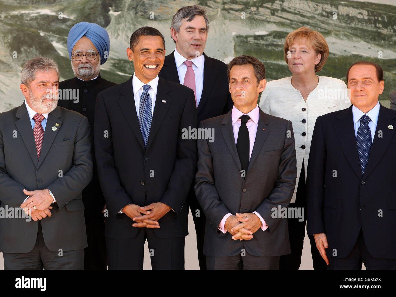 Italy G8 Summit Stock Photo - Alamy