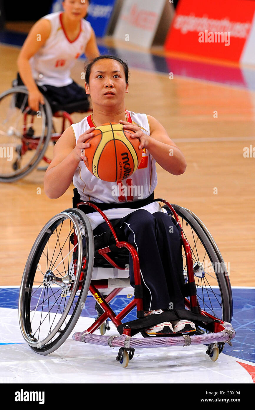 Paralympics - BT Paralympic World Cup 2009 - Manchester. Quirong Chen ...