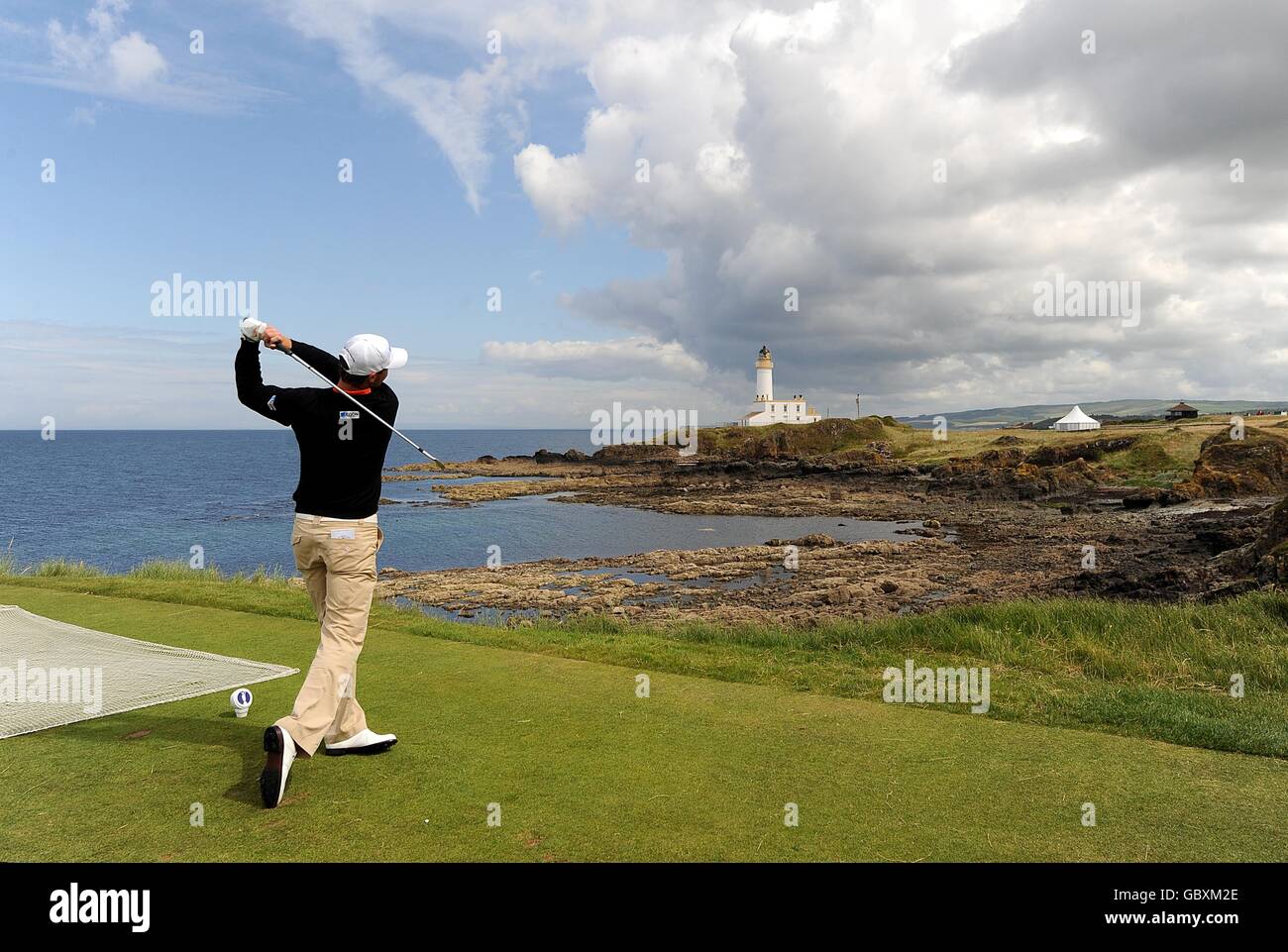 Scotland's Lloyd Saltman in action during practice day three at ...