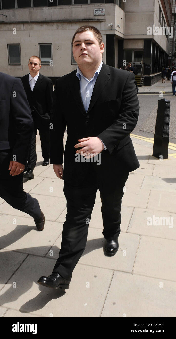 Jamie Waylett court case Stock Photo - Alamy