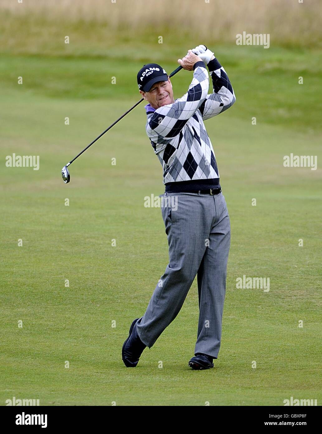 USA's Tom Watson in action during the first day of the Open ...