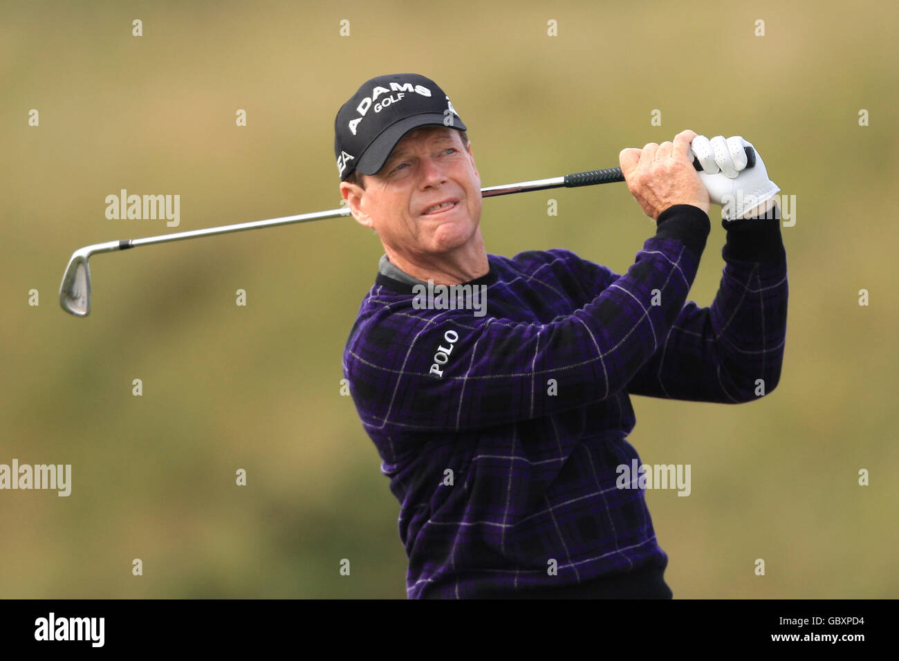 USA's Tom Watson in action during the third practice day at the ...