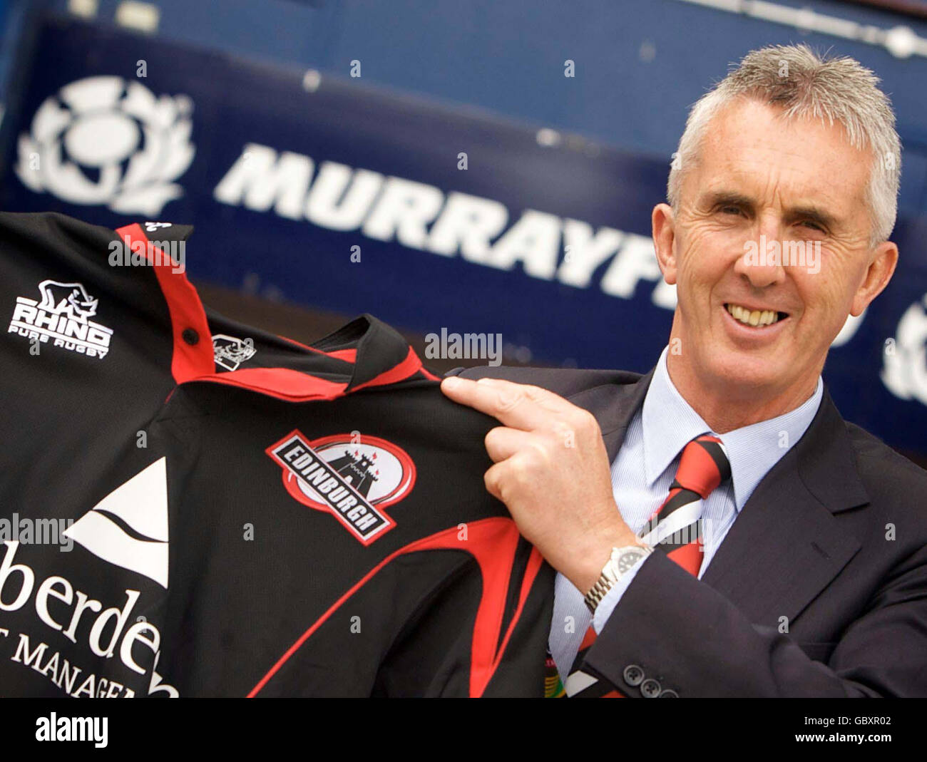 Rugby Union - SRU Announcement - Murrayfield Stock Photo - Alamy
