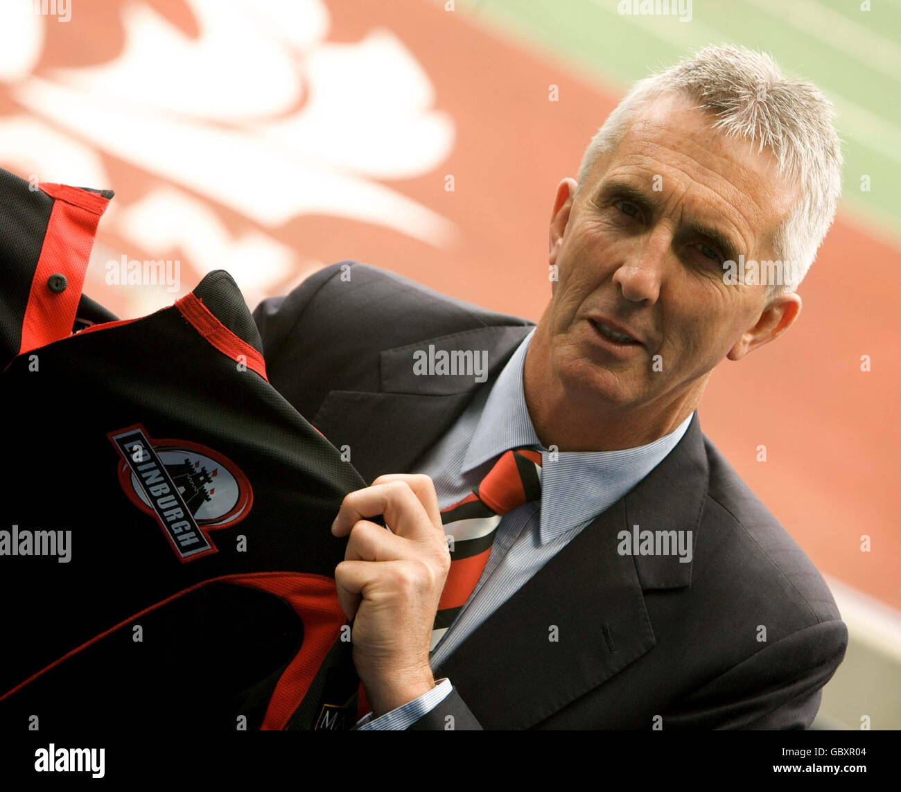 New Edinburgh Rugby Coach Rob Moffat is unveiled during the Scottish ...