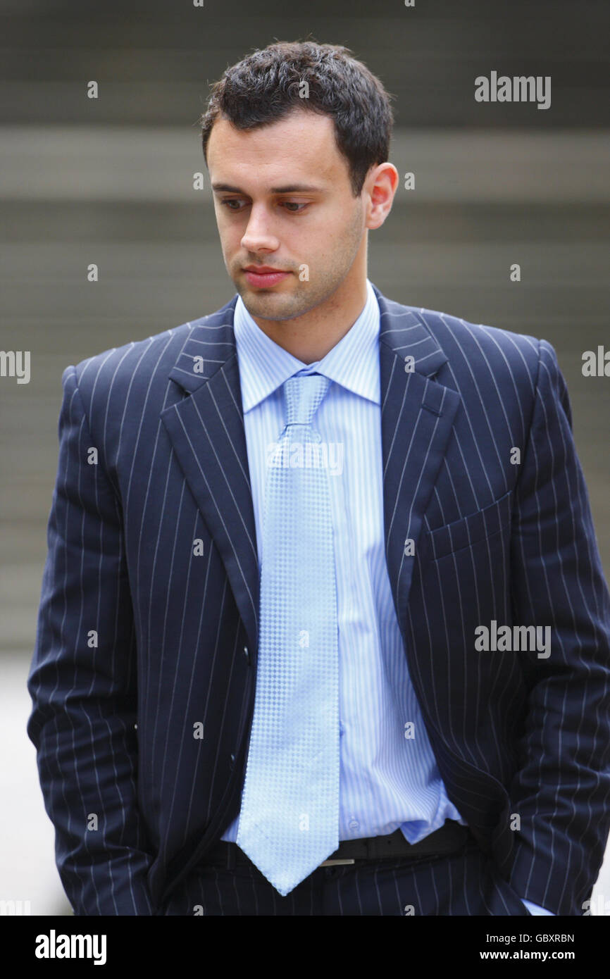 Isa Ibrahim's brother Peter leaves Winchester Crown Court during Isa's ...