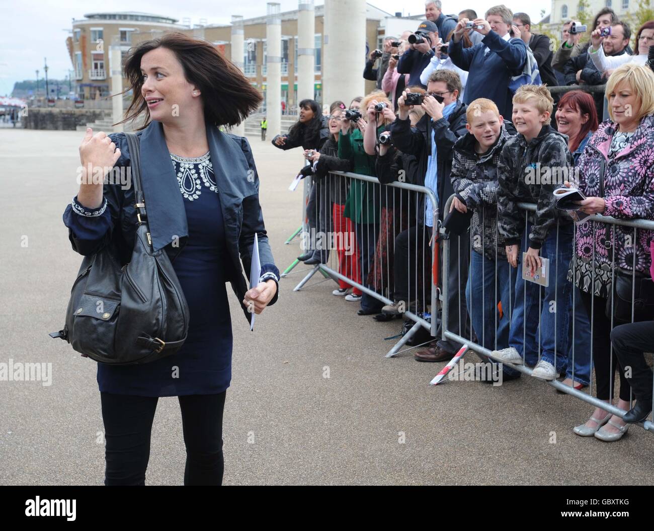 Welsh actress eve myles hi-res stock photography and images - Alamy
