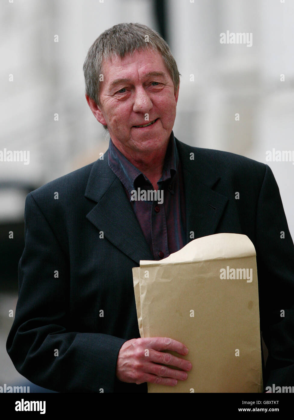 Reverend Alex Brown leaves Lewes Crown Court in Lewes, East Sussex ...