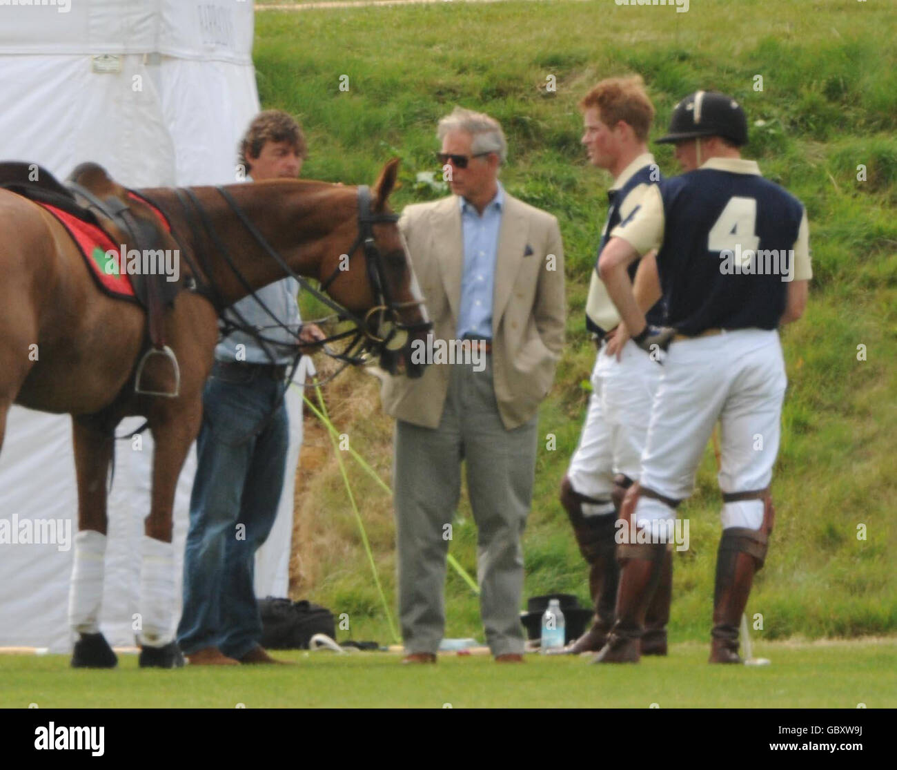 The Chakravarty Cup Polo tournament Stock Photo - Alamy