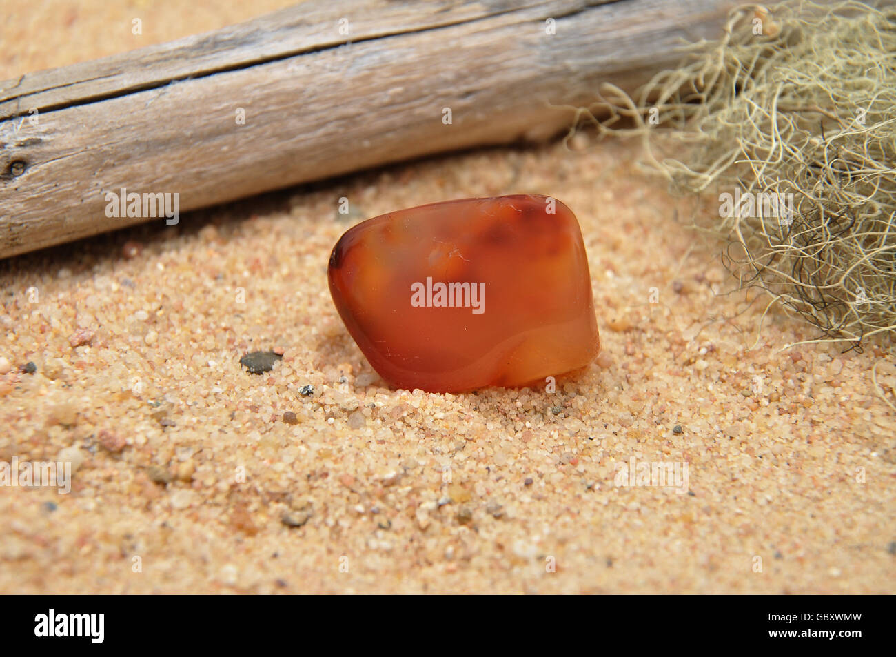 Carnelian on beach Stock Photo - Alamy