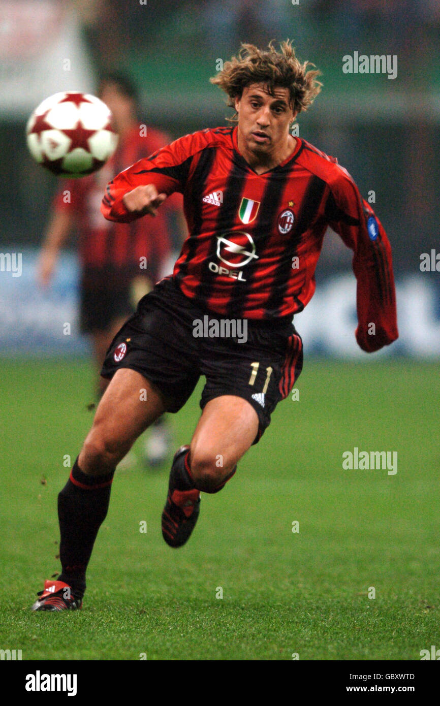 Soccer - UEFA Champions League - Group F - AC Milan v Barcelona. Hernan ...