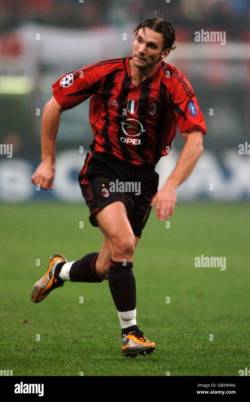 Soccer - UEFA Champions League - Group F - AC Milan v Barcelona. Andriy ...