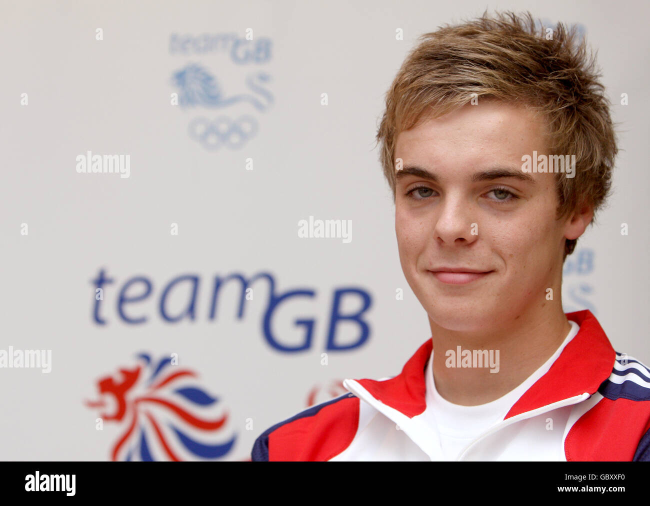 Great Britain's Youth team Swimmer Samuel Straughan prepares to travel ...