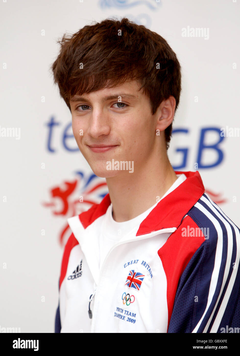 Great Britain's Youth team Swimmer Matthew Parks prepares to travel the ...