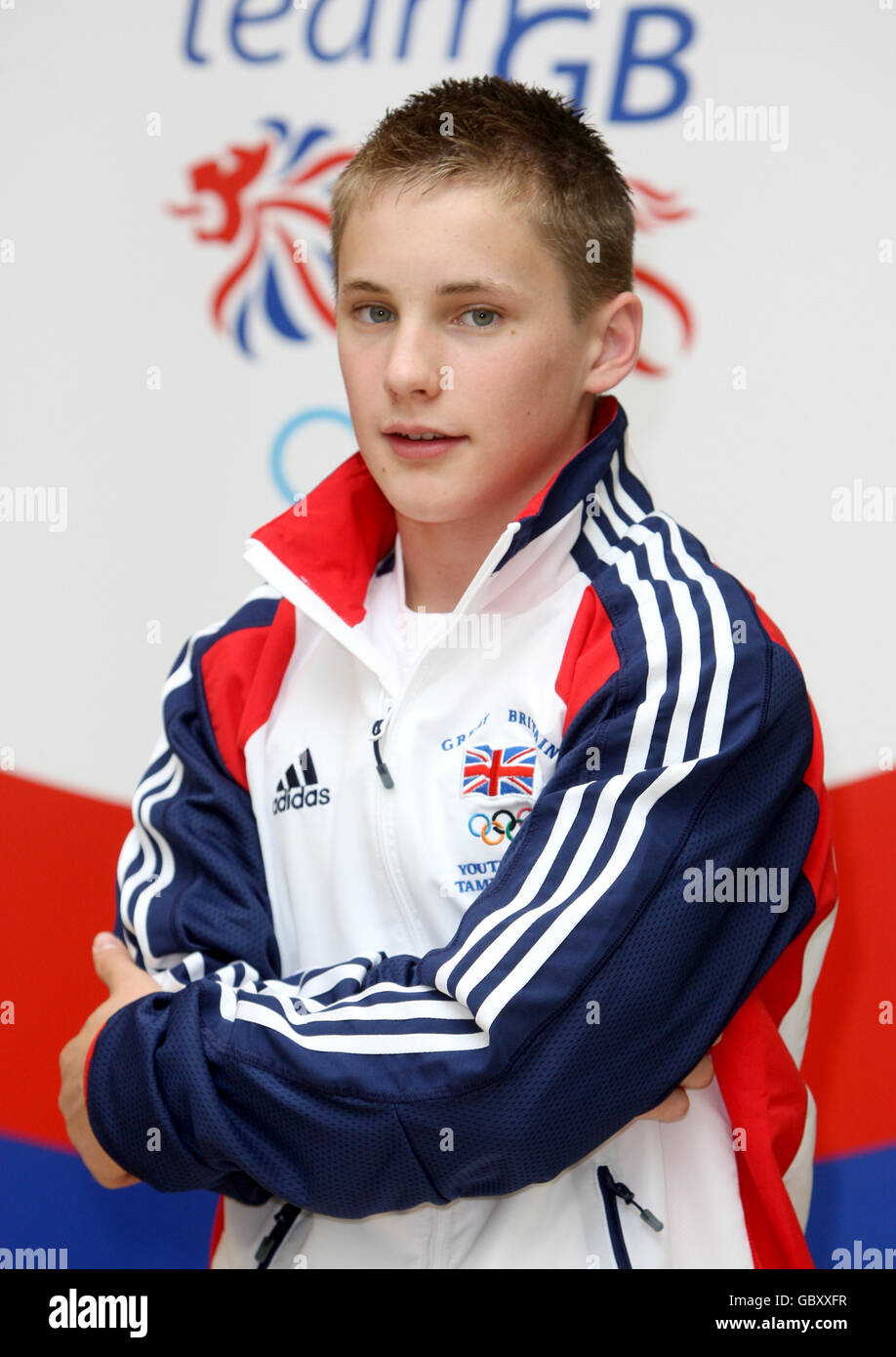Great Britain's Youth team Gymnast Cameron Mackenzie prepares to travel ...