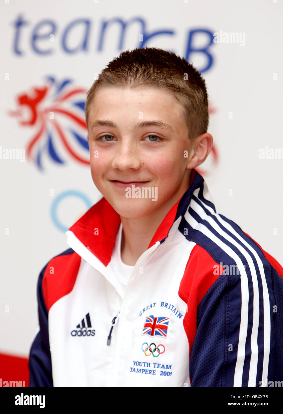 Great Britain's Youth team Gymnast Sam Oldham prepares to travel the ...