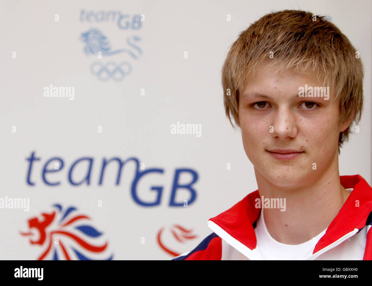 Great Britain's Youth team Swimmer Leuan Lloyd prepares to travel the ...