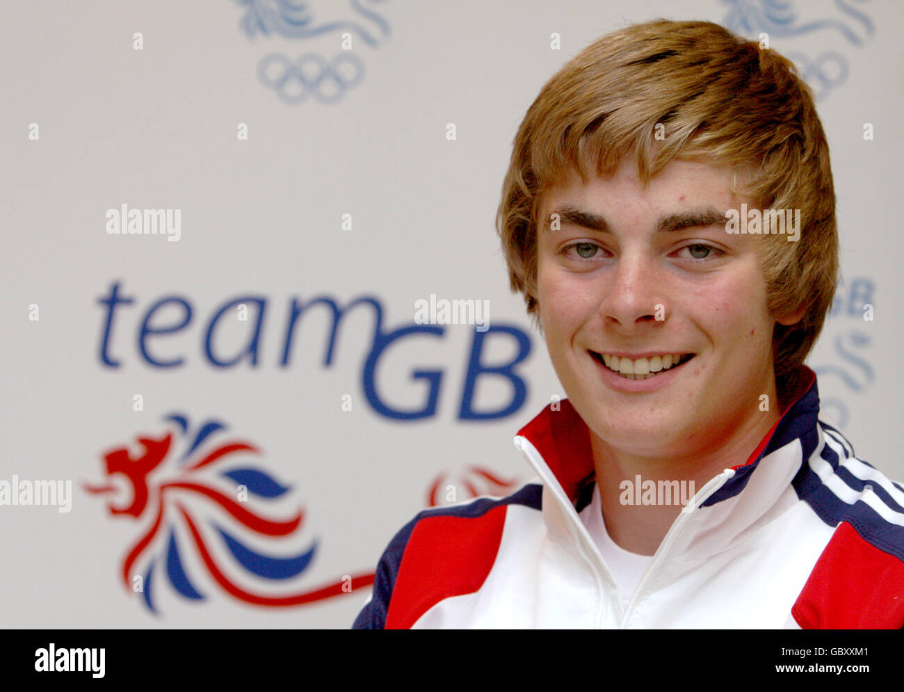 Great Britain's Youth team Cyclist Jonathan Dibben prepares to travel ...