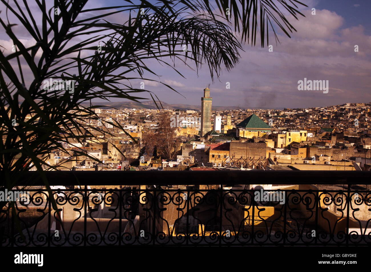 The Medina of old City in the historical Town of Fes in Morocco in ...