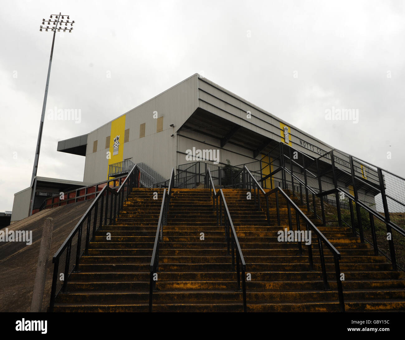 Soccer - Notts County FC - Meadow Lane - Nottingham Stock Photo - Alamy