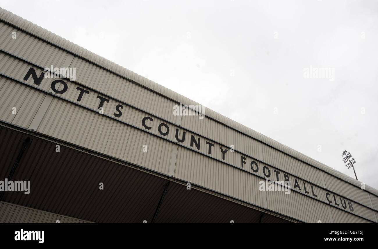 Home notts county football club hi-res stock photography and images - Alamy