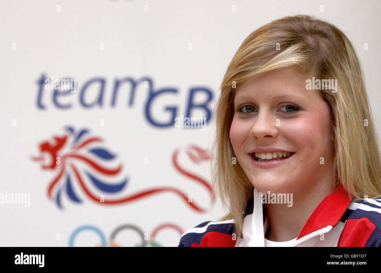 Great Britain's Youth team Swimmer Danielle Lowe prepares to travel the ...