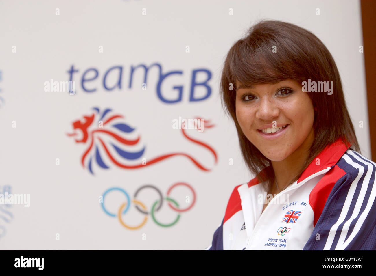 Great Britain's Youth team Shot put Yasmin Spencer prepares to travel ...