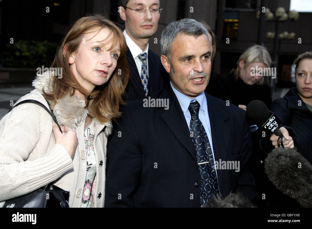 News - Michelle and Tony Meadows - Court Case Stock Photo - Alamy