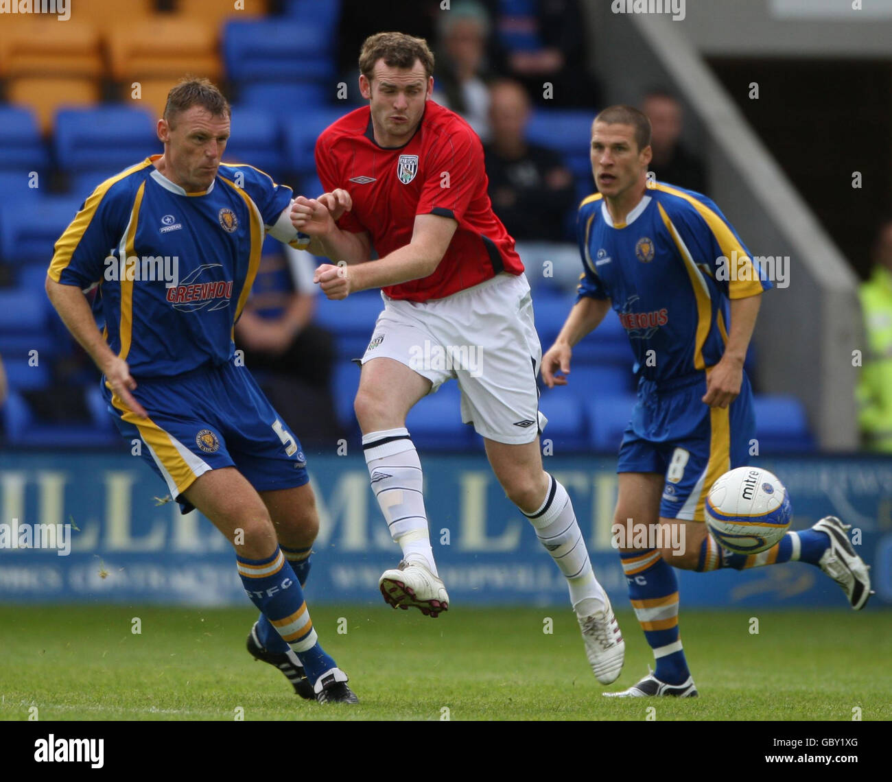 West bromwich albions craig beattie hi-res stock photography and images ...