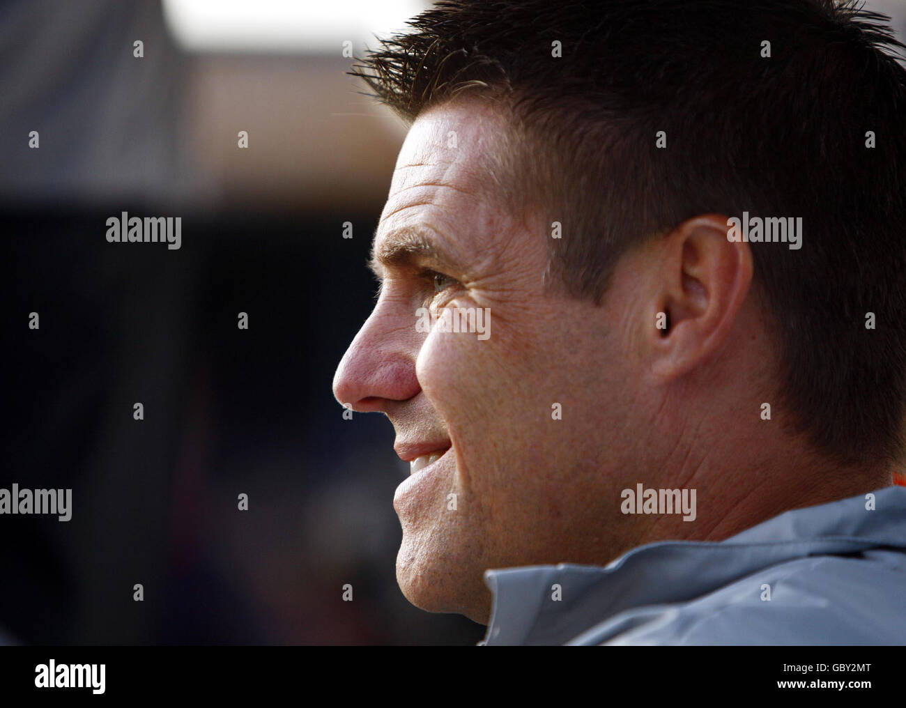 Southend manager steve tilson during pre season friendly at roots hall ...