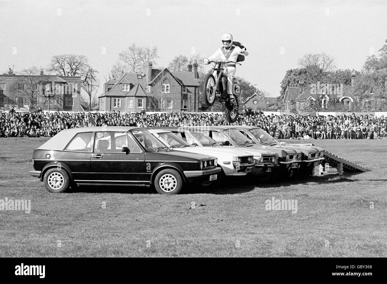 Transport - Motorcycle Stunt Riding Stock Photo - Alamy