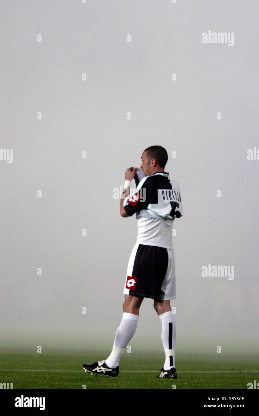 Football general view flare flares hi-res stock photography and images ...