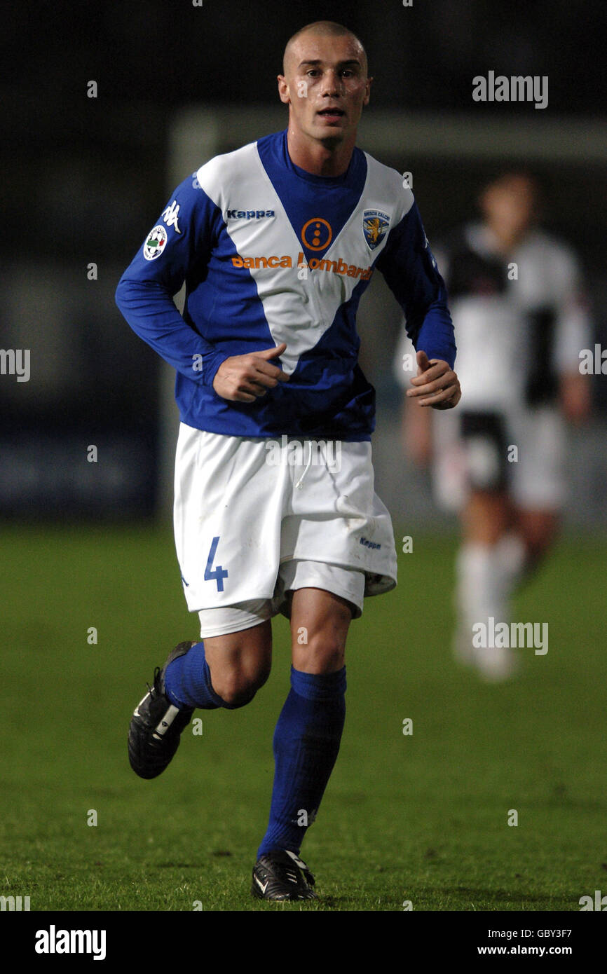 Soccer - Italian Serie A - Brescia v Siena. Roberto Guana, Brescia ...
