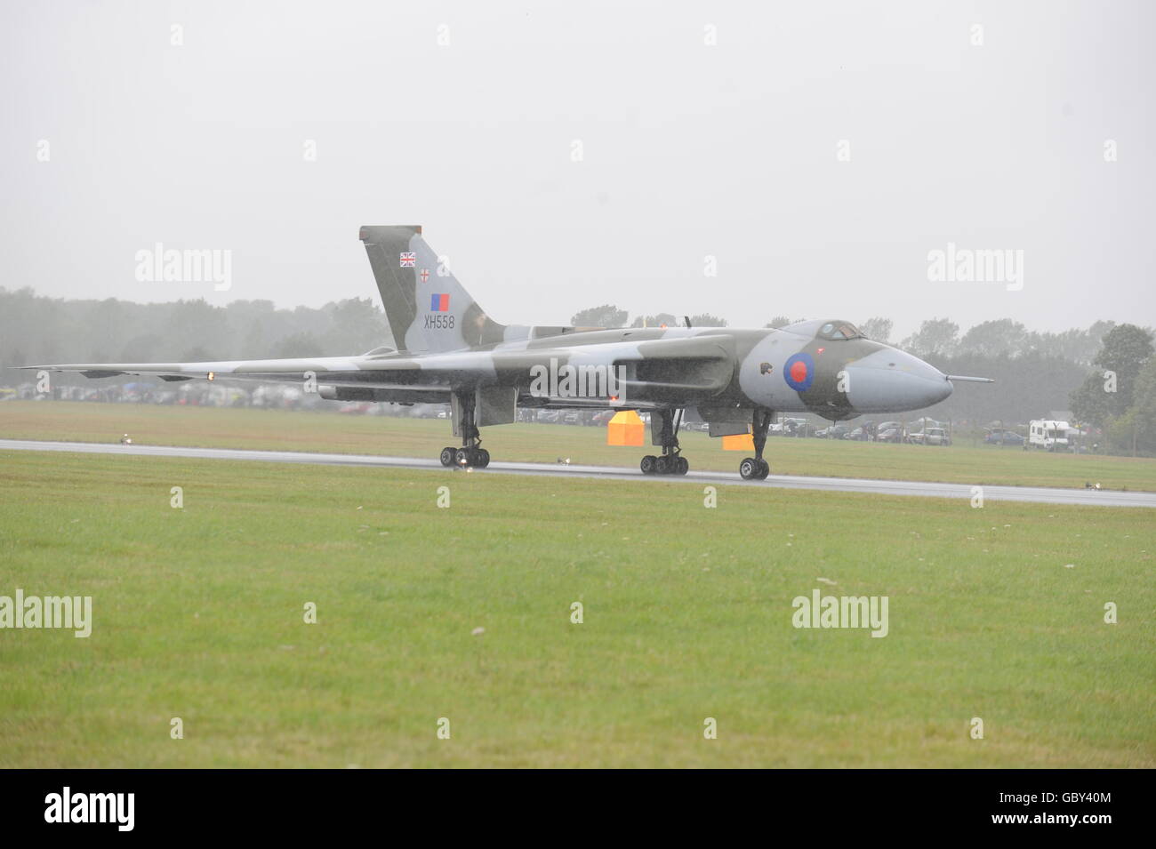 Avro Vulcan B2 Bomber XH558 the Royal International Air Tattoo at RAF ...