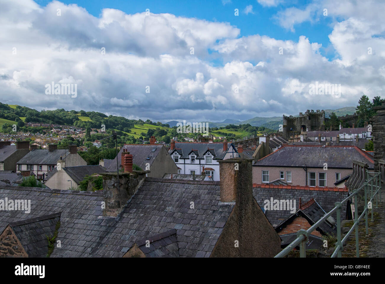 Conway castle hi-res stock photography and images - Alamy