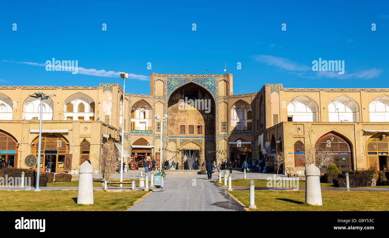 Bazaar e bozorg, esfahan hi-res stock photography and images - Alamy