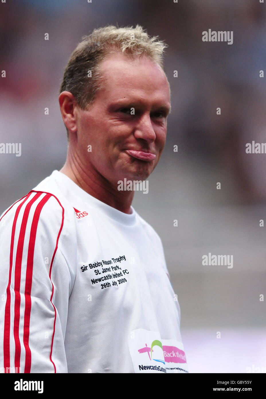 Soccer - Bobby Robson Trophy - England v Germany - St James Park Stock ...